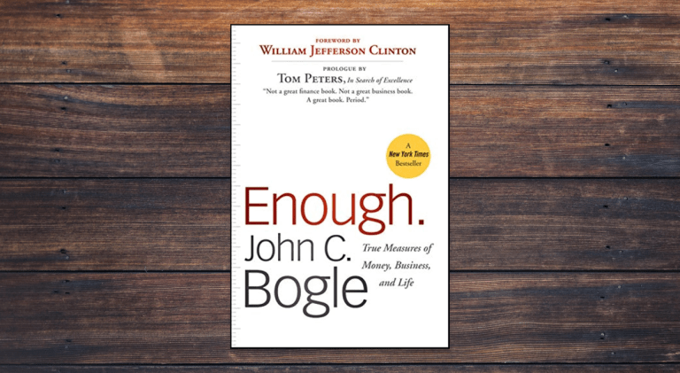 Book Review: Enough by John C. Bogle – Winchell House